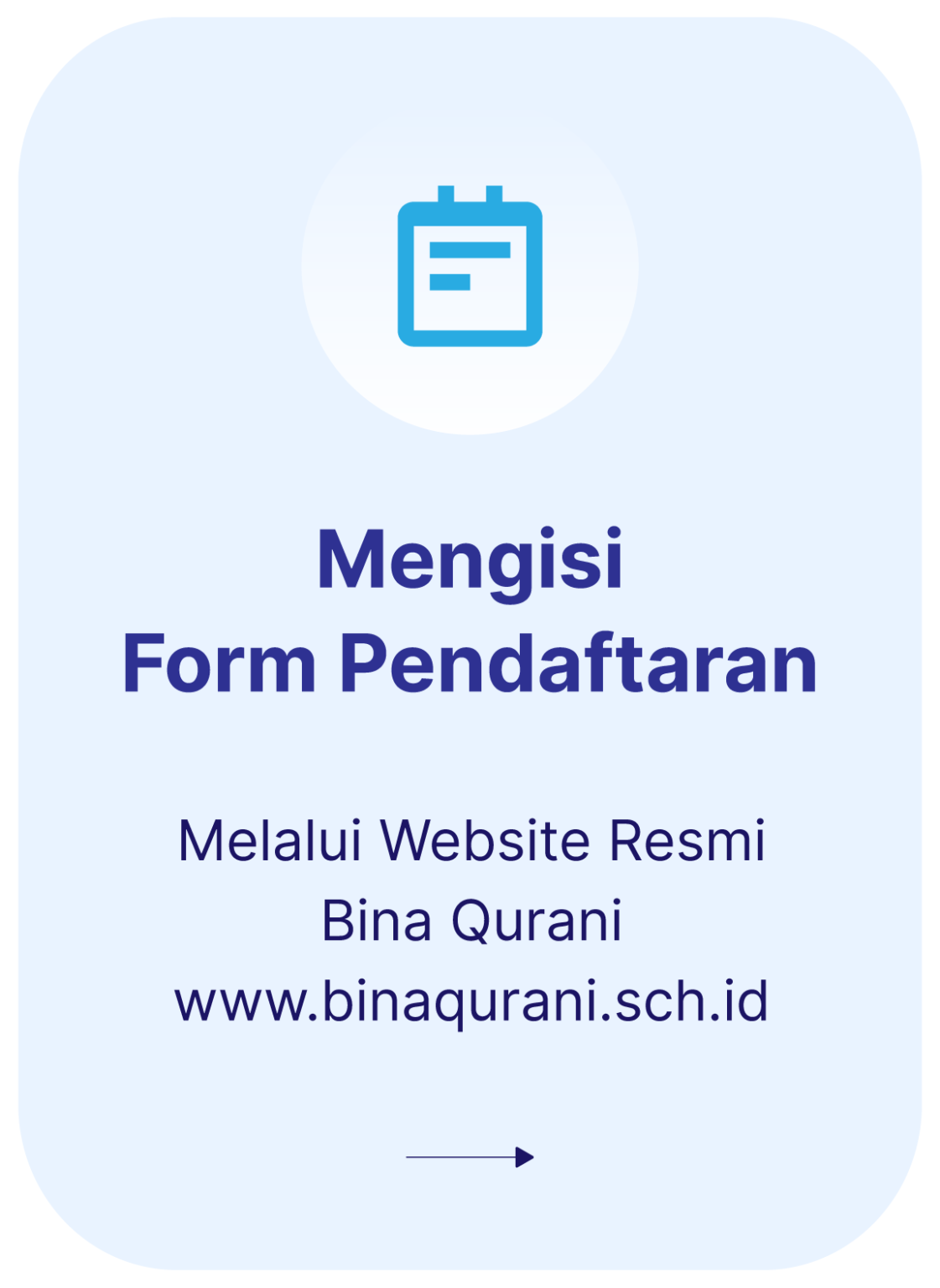Informasi Pendaftaran Bina Qurani - BQ Islamic Boarding School
