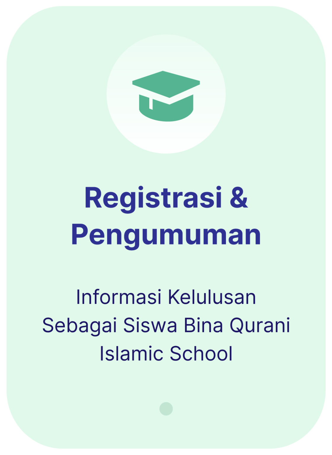 Informasi Pendaftaran Bina Qurani - BQ Islamic Boarding School