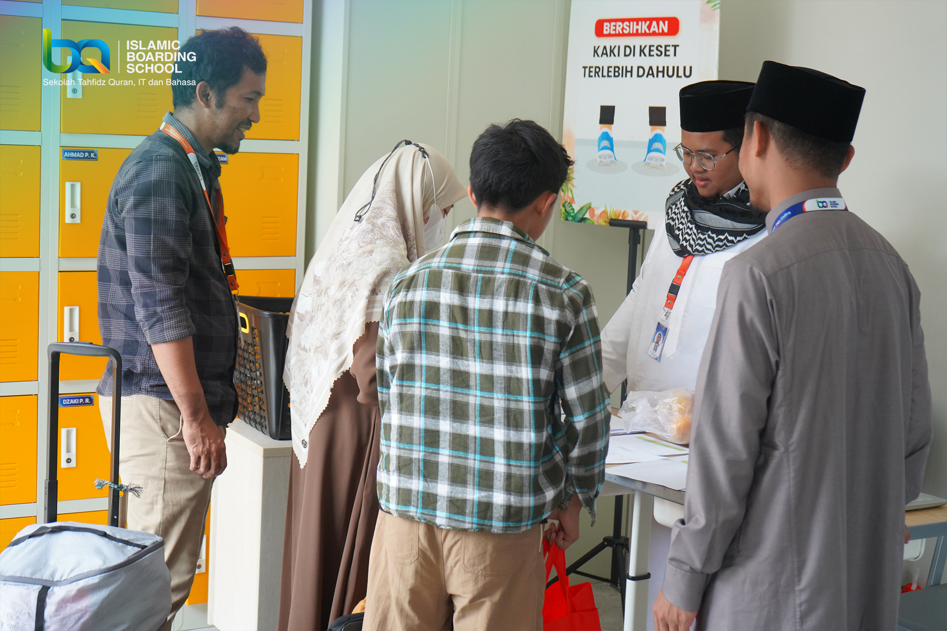 Kedatangan Santri Setelah Libur Semester Ganjil 2024 - BQ Islamic Boarding School